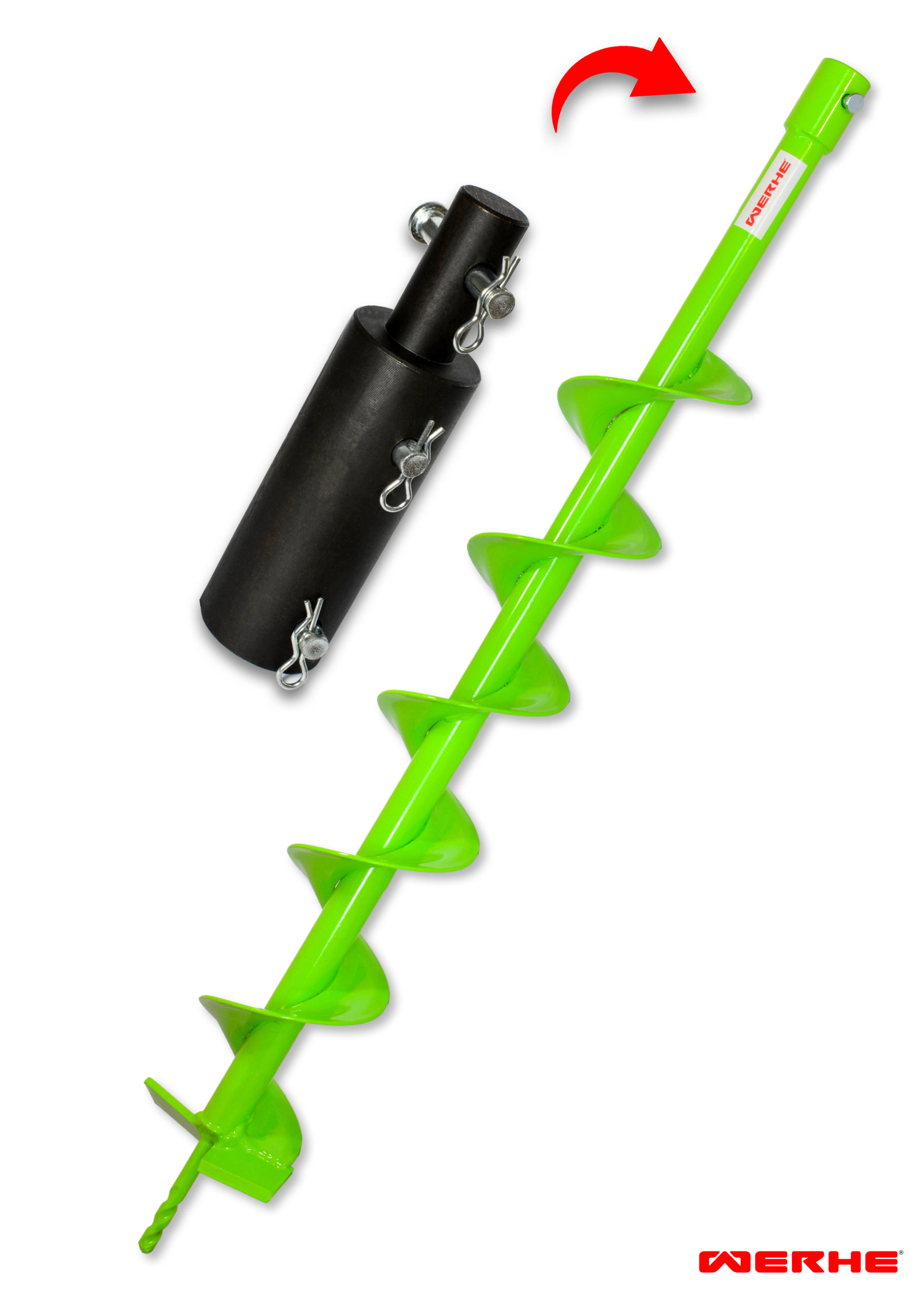 Wiertło Do Gleby 120mm Pojedynczo Plecione Z adapterem Makita - WERKON